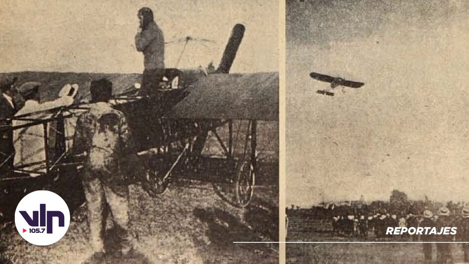Emilio Castro y su inolvidable vuelo sobre Curicó en 1913 | Reportajes ...